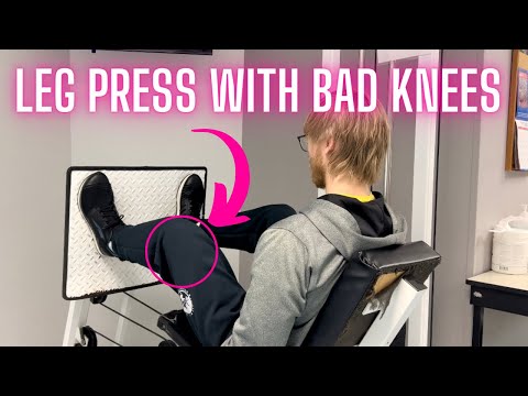 How To Use a Leg Press Machine With Bad Knees
