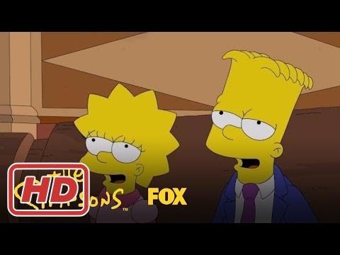 The Simpsons ☆Bart And Lisa Daydream About Being In Another Family ...