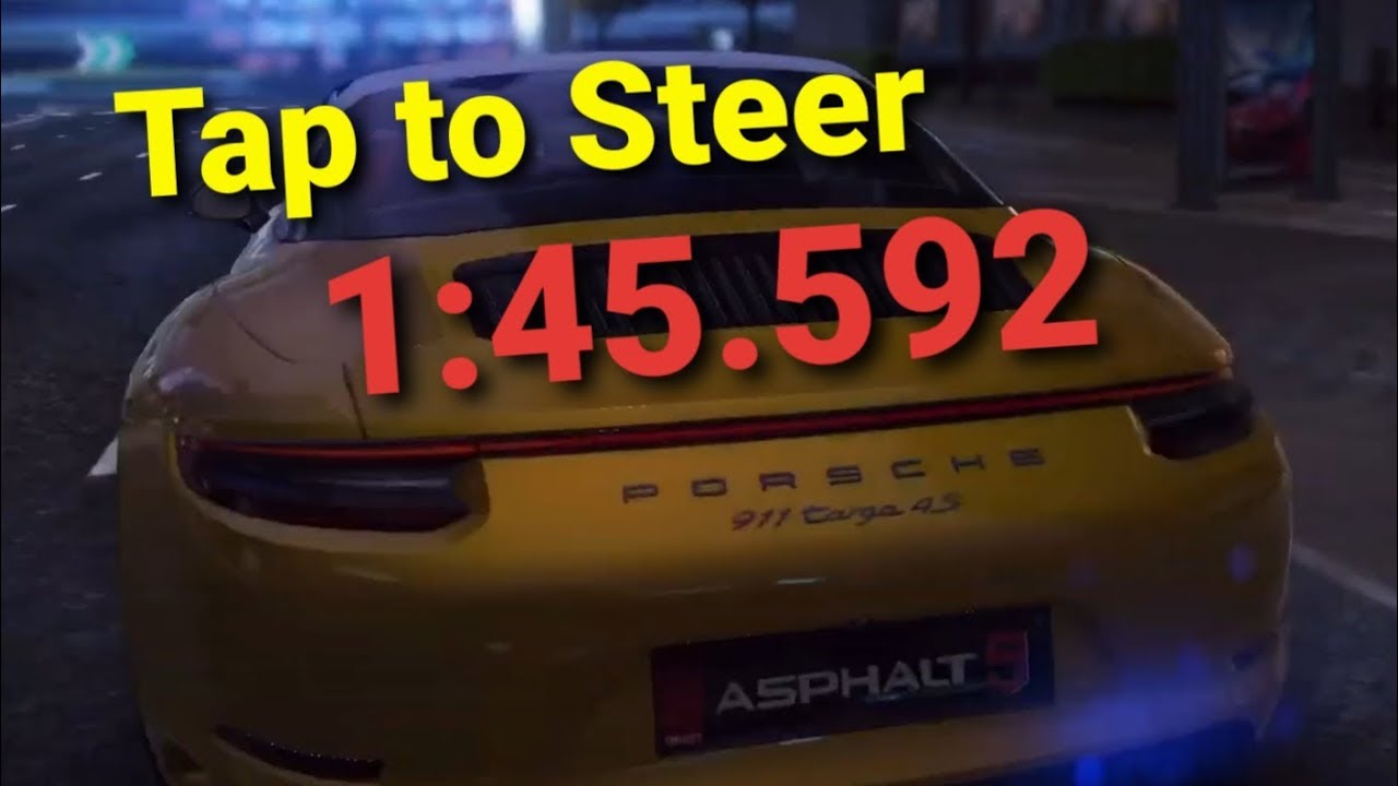 Asphalt9 - Car Hunt Riot: Porsche 911 Targa 4S - 1:45.592(Tap to Steer ...