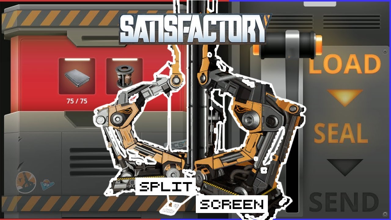 ITS READY! | Satisfactory #5 | SPLIT/SCREEN - YouTube