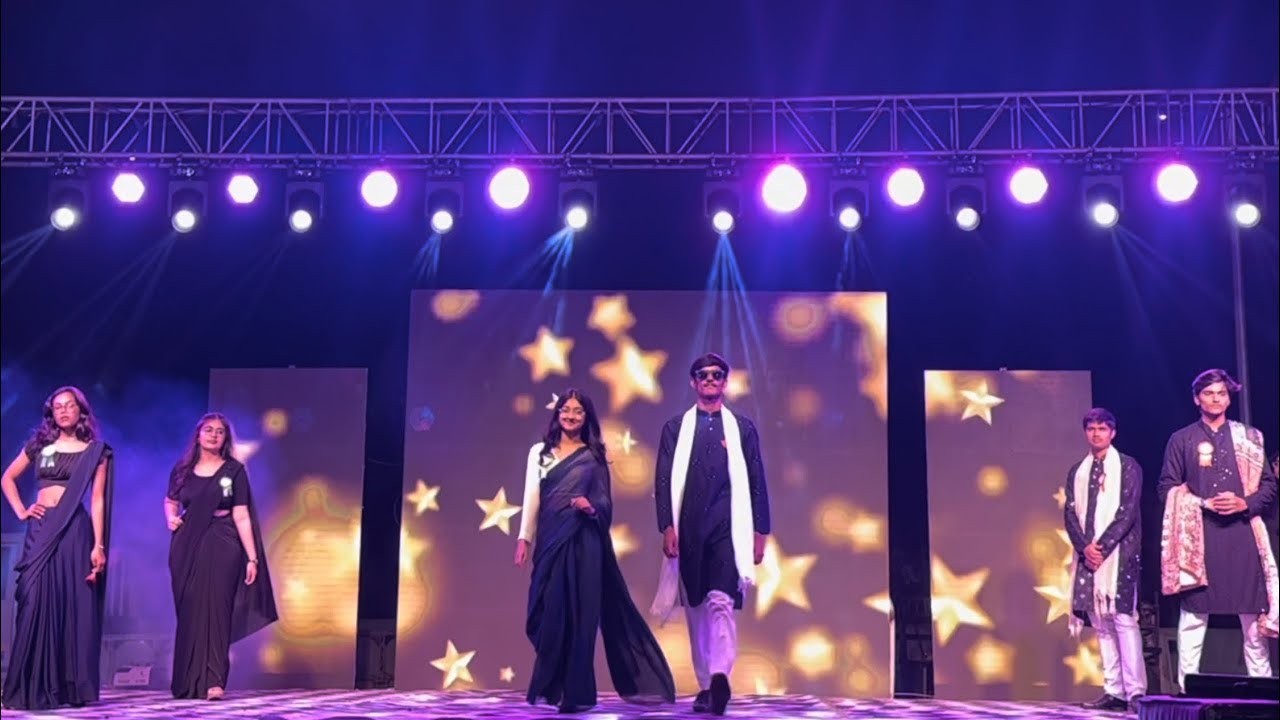 Freshers party ramp walk! - YouTube