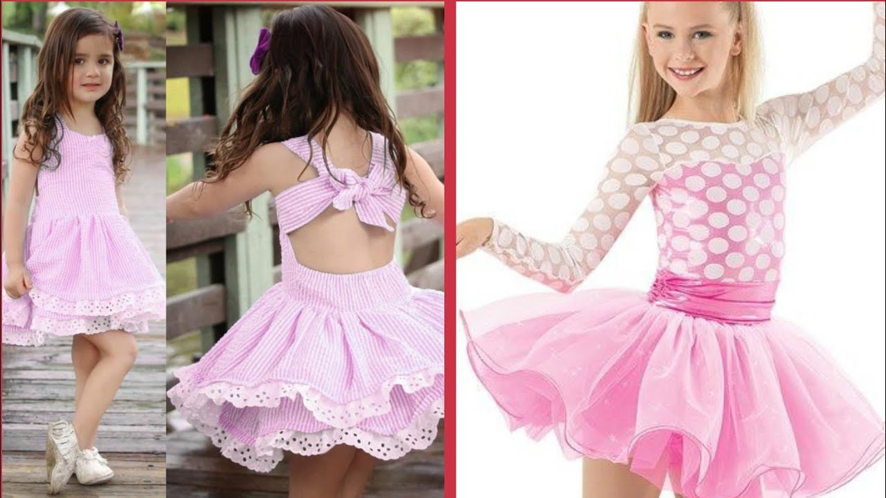 Pink Summer Frocks Designs Collection For Girls - YouTube