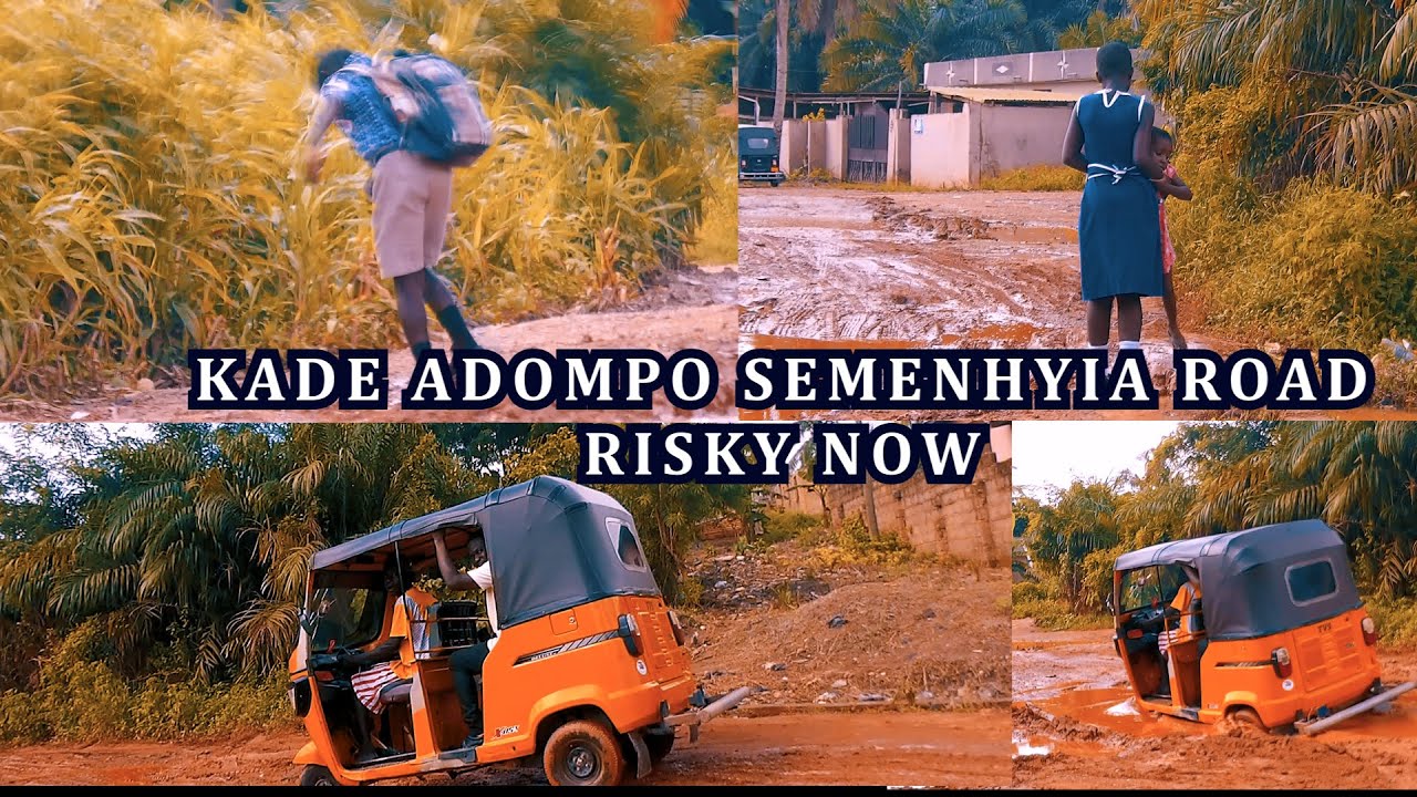 Live ))) KADE ADOMPO - SEMENHYIA / BRIGHT WAY ROAD IS A DEATH TRAP NOW ...