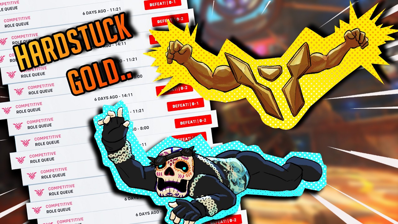 GOLD IS STILL THE HARDEST RANK EVER | Overwatch 2 - YouTube