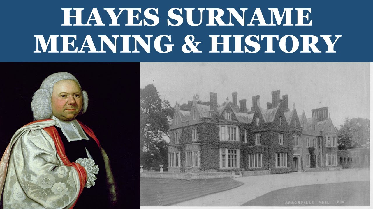 Hayes Surname History - YouTube