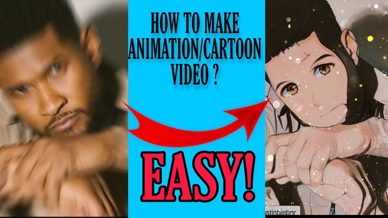 How To Make Normal Picture Into Animation or Cartoon Picture Video ...