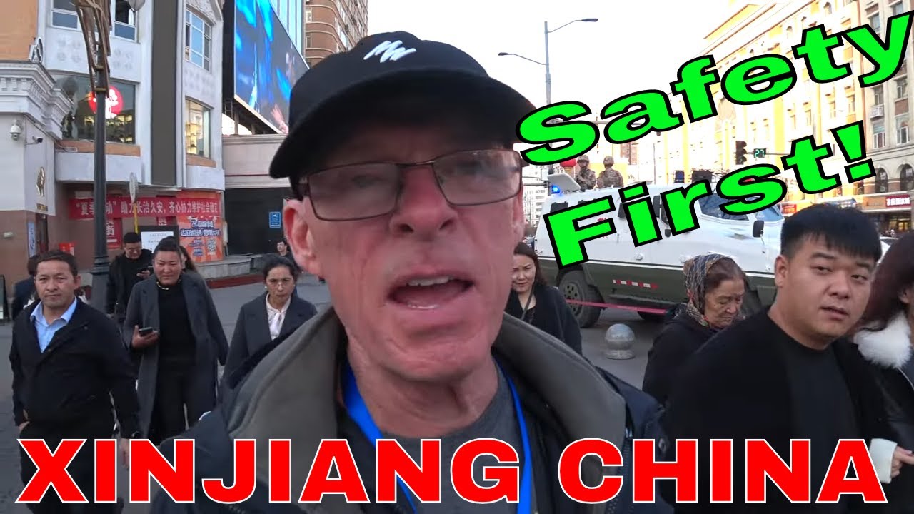 Is it SAFE at Urumqi Xinjiang Grand Bazaar - YouTube