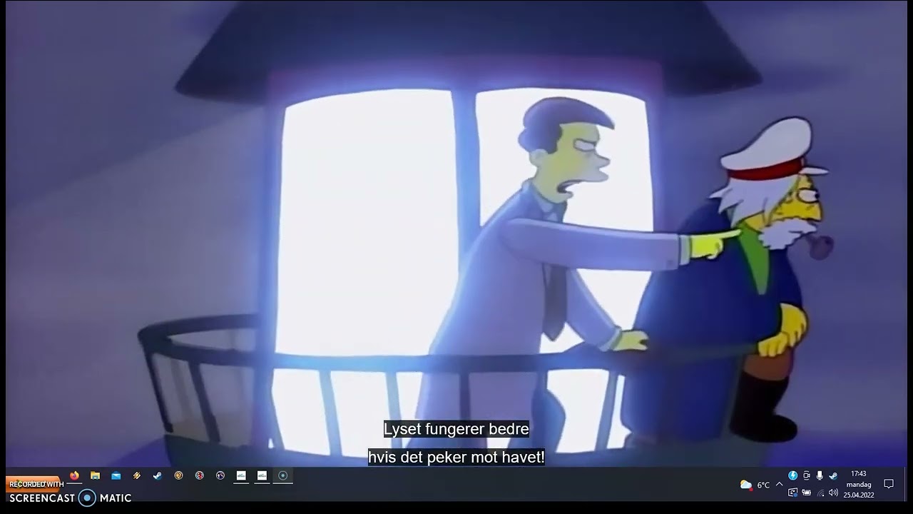 The Simpsons - Light Tower/Lighthouse - YouTube