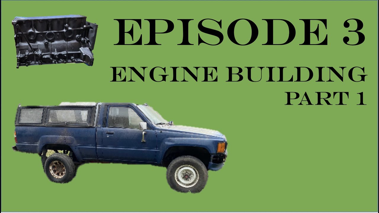 BARN FIND 1986 Toyota Pickup.. Ep3.. Engine Building Pt1.. Valves ...