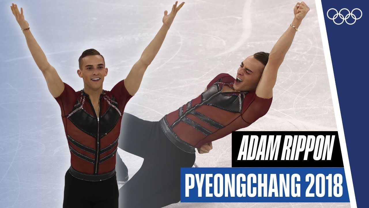 Adam Rippon’s Olympic Brilliance on Ice 🔥 | PyeongChang 2018 | Athlete Highlights - YouTube