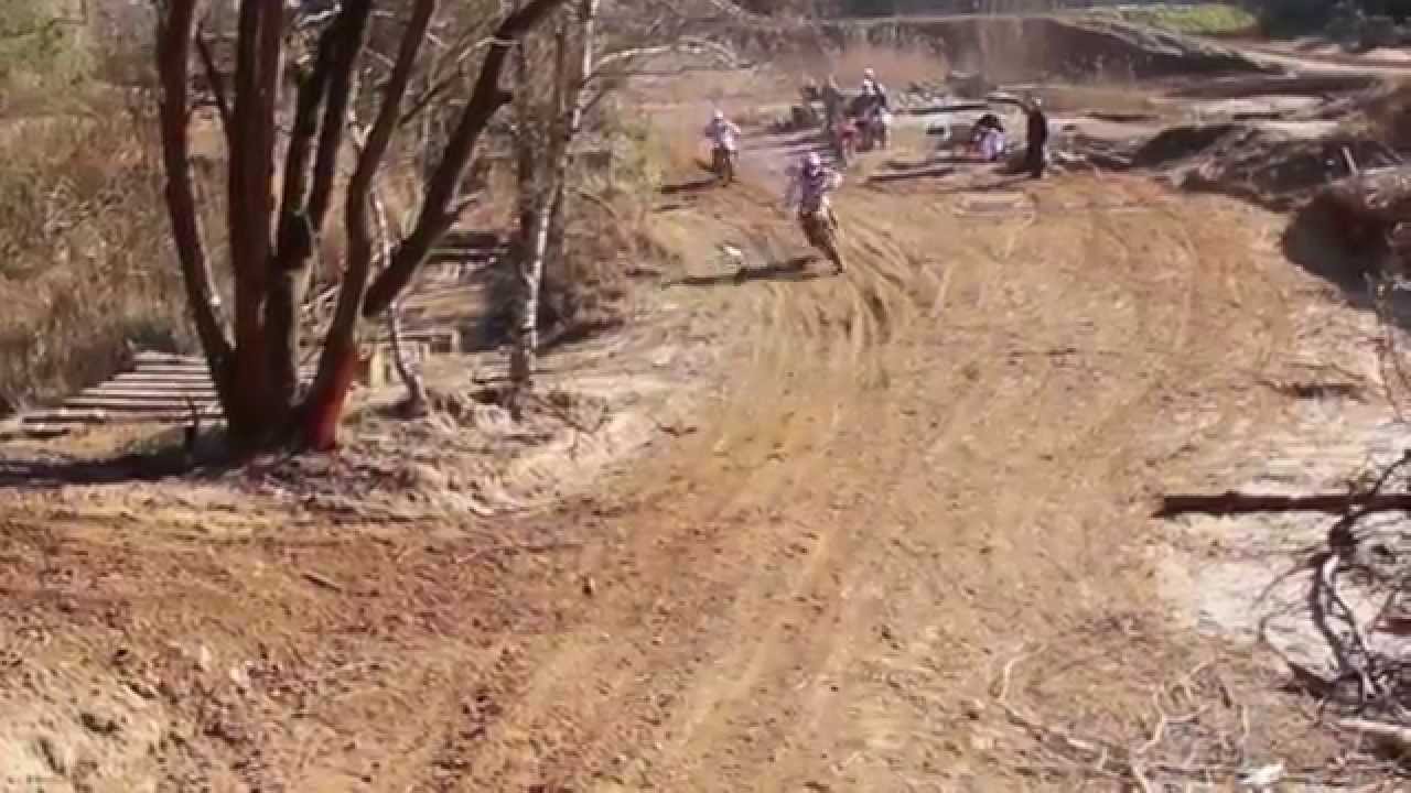 First rollout on the one7one Endurocross track at the Hoope Park - YouTube