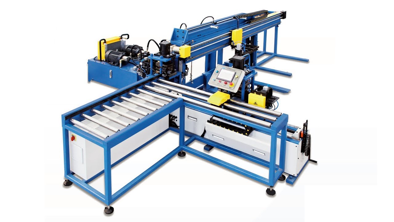 Nailless box machine - double sides buckle machine - SF205 - YouTube