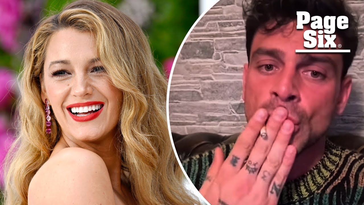 Michele Morrone shares video in support of Blake Lively - YouTube