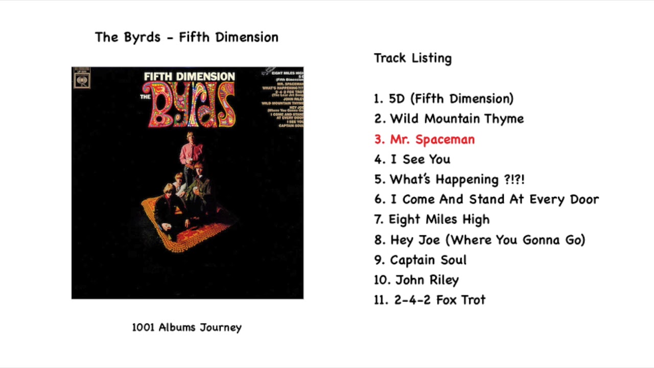 The Byrds - Mr. Spaceman - YouTube