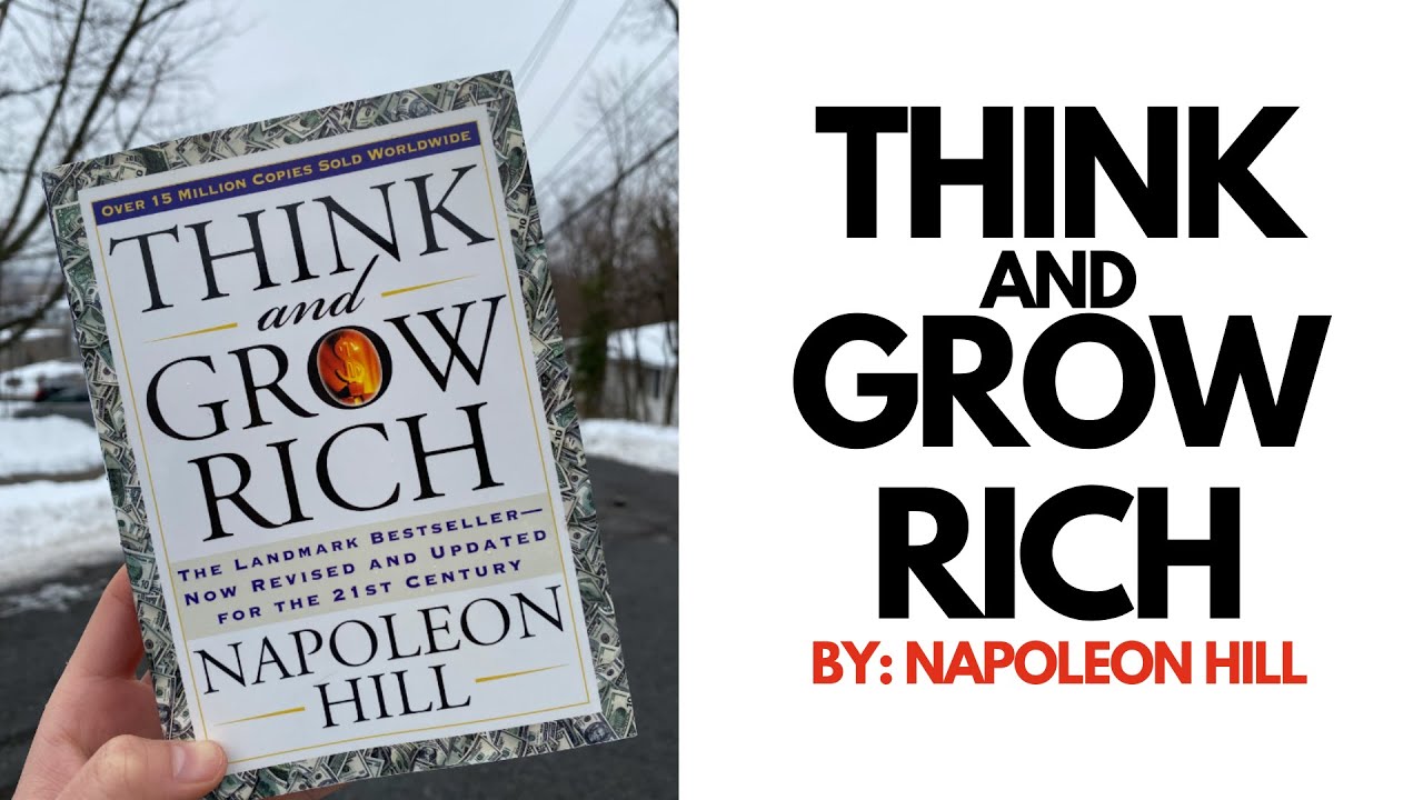 Think And Grow Rich Book By Napoleon Hill Youtube