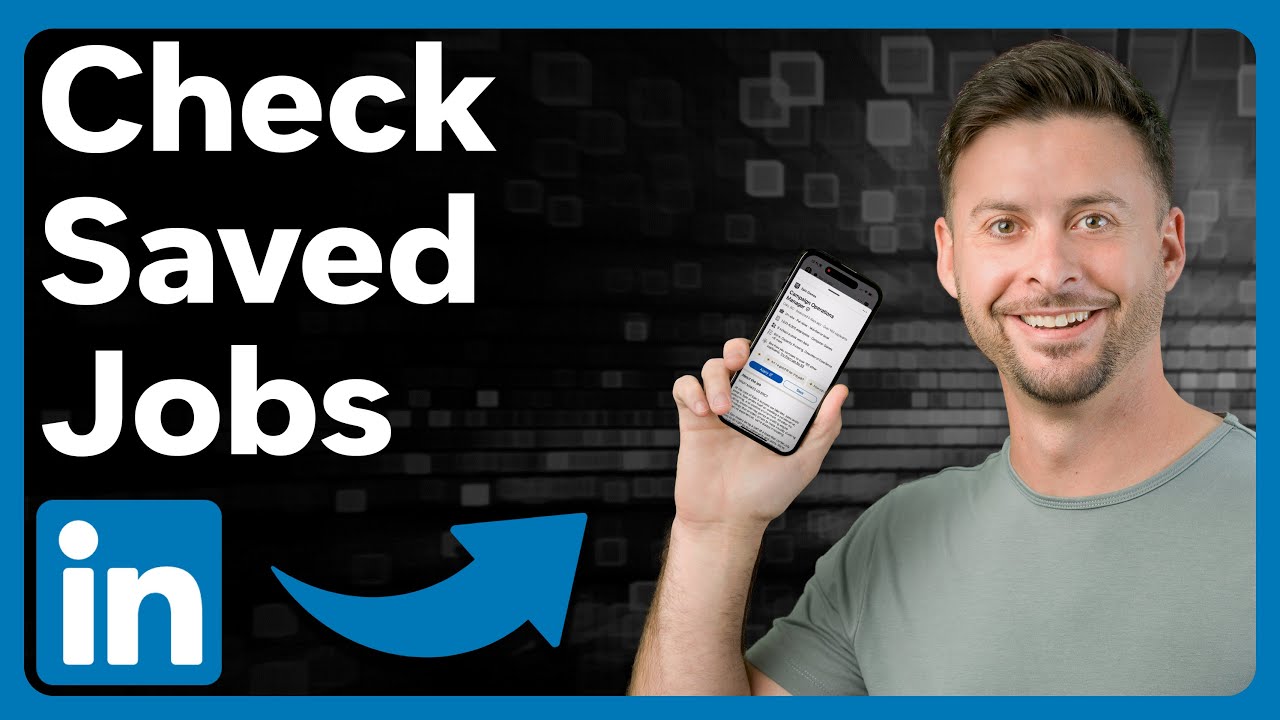How To Check Saved Jobs On LinkedIn - YouTube