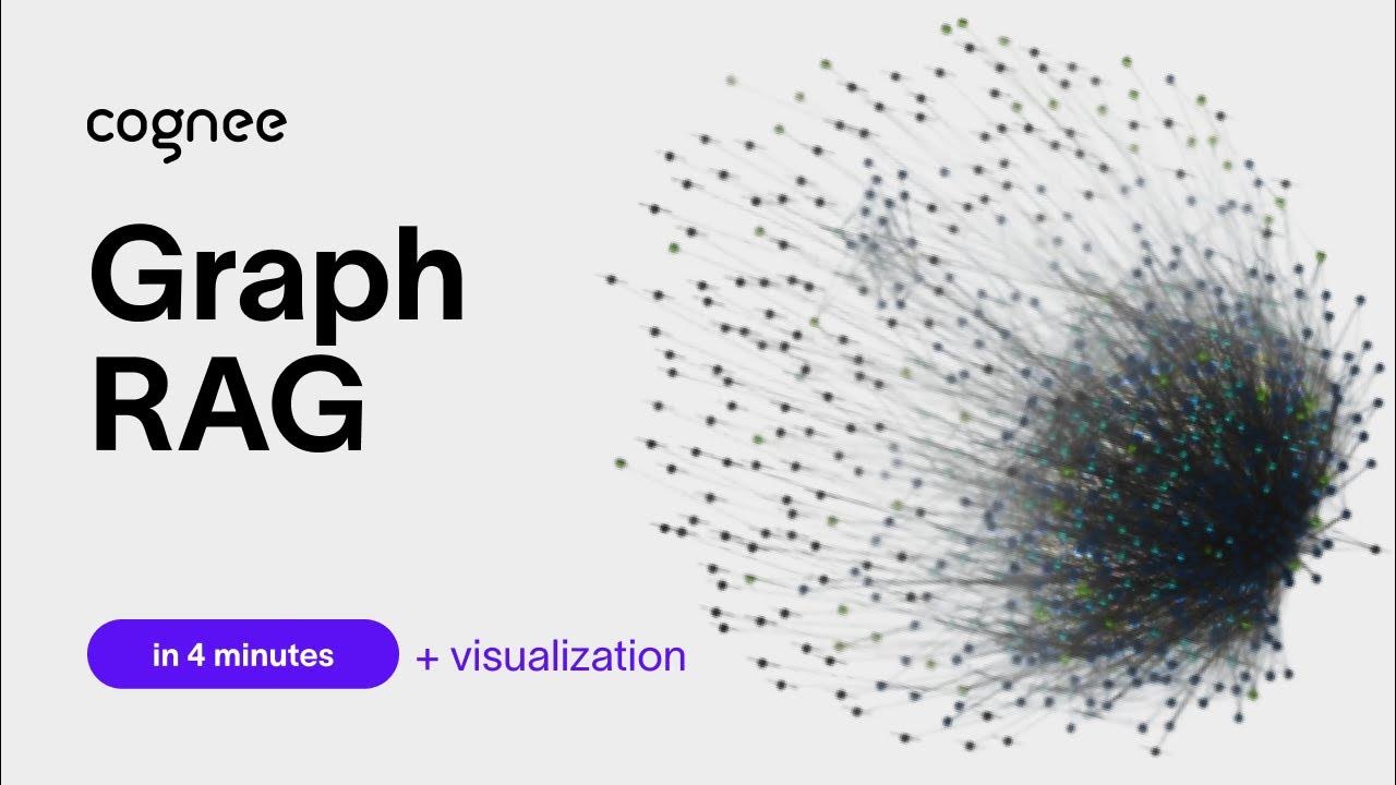 Cognee GraphRAG in 4 Minutes + Visualization - YouTube