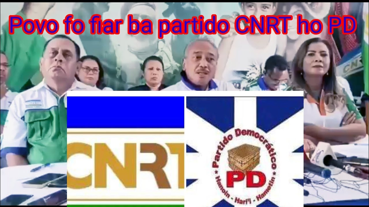 Lógica: Povo fo fiar ba partido CNRT no PD atu forma Governo da IX hodi ...