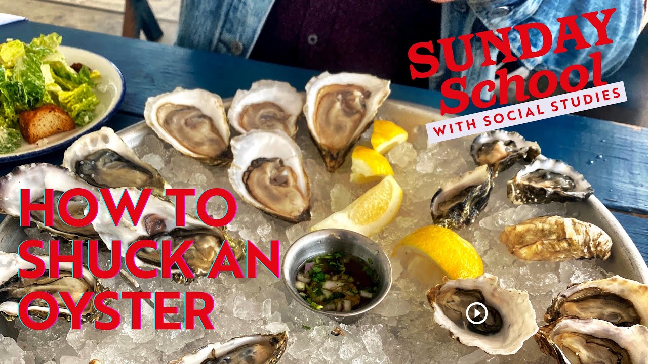 How To Shuck An Oyster - YouTube
