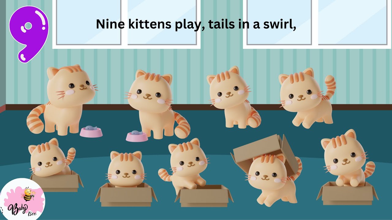 Counting Poem for Kids: 1 to 20 | Fun Rhyme for Children 🌈 - YouTube