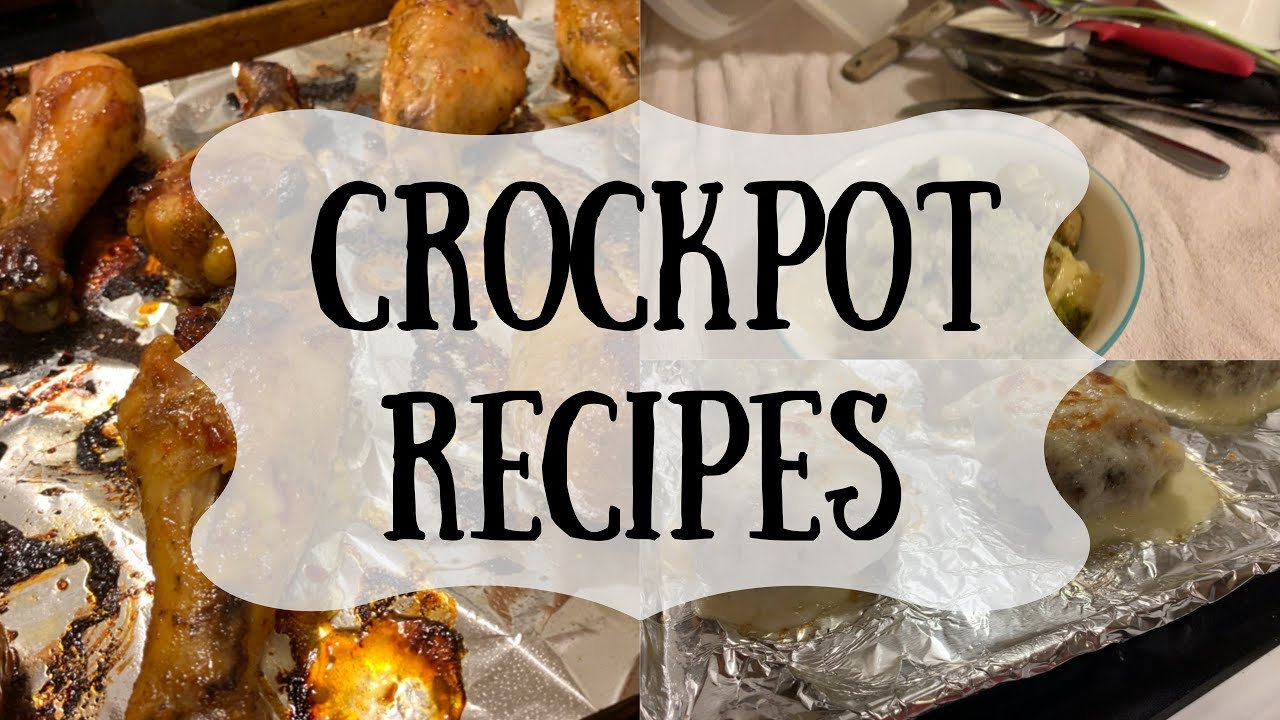 Crockpot Recipes || CROCKTOBER || Video 1 - YouTube