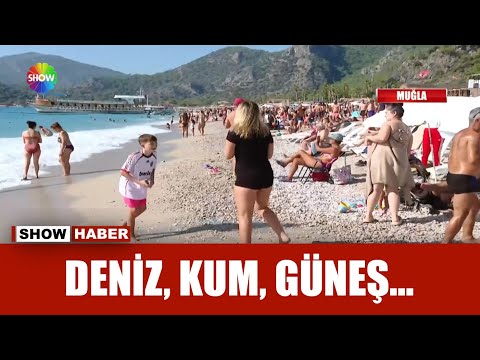 Hava sıcak, plajlar tıklım tıklım!