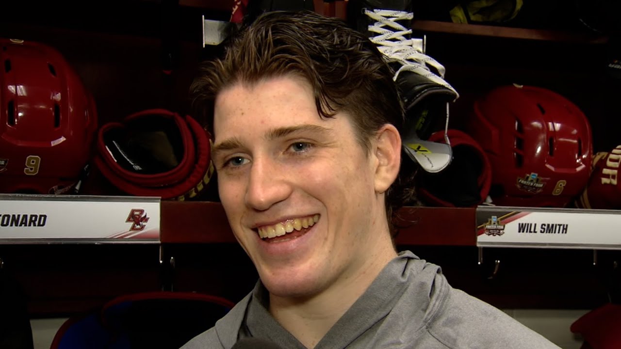 Caps Prospect Ryan Leonard reflects on first season at Boston College ...