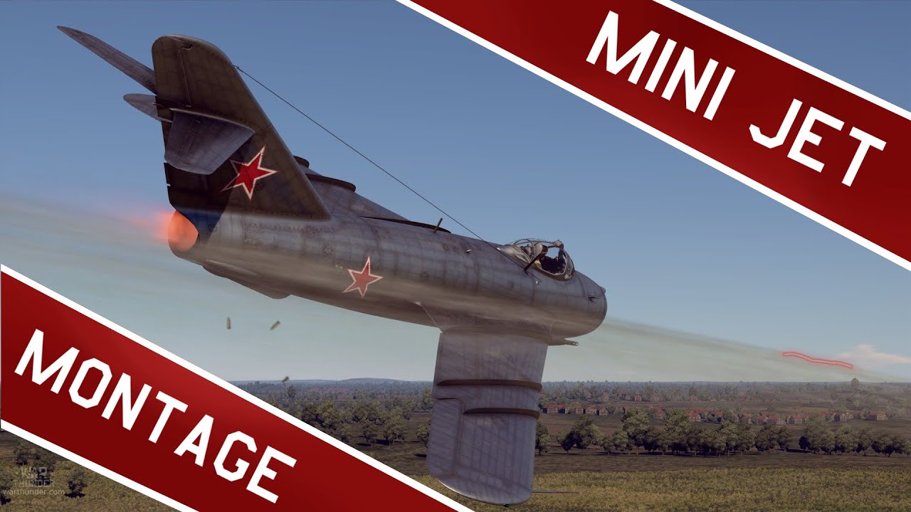 War Thunder - Mini Jet Montage - 3 - YouTube