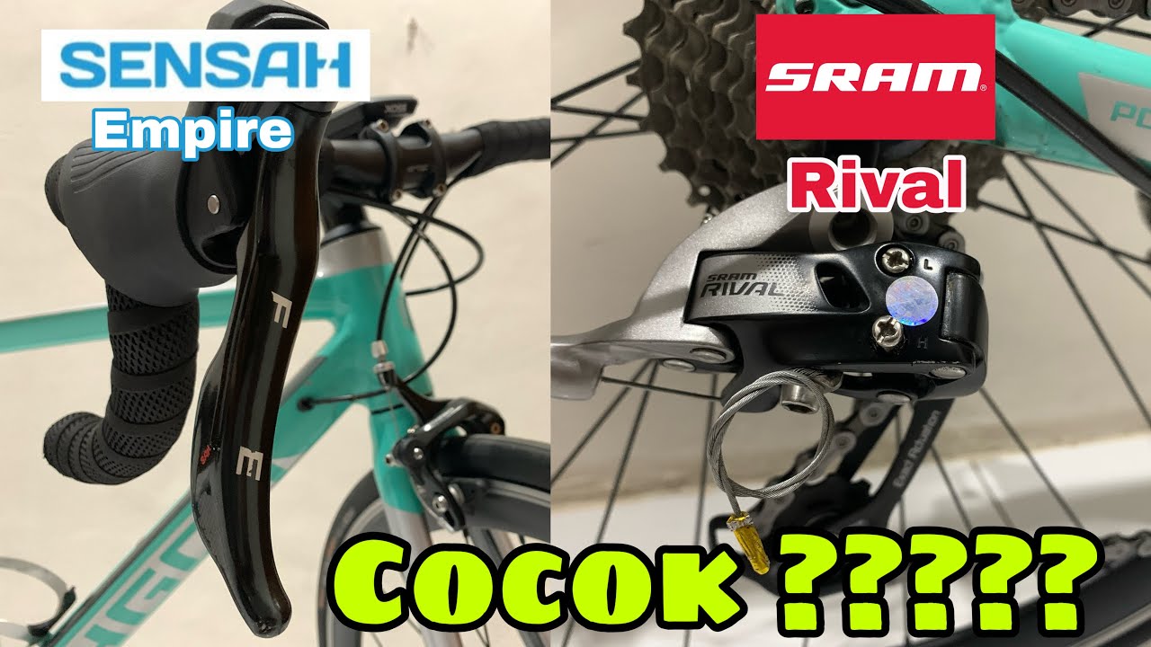 BRIFTER / SHIFTER SENSAH COCOK DENGAN RD SRAM RIVAL 11 SPEED ...