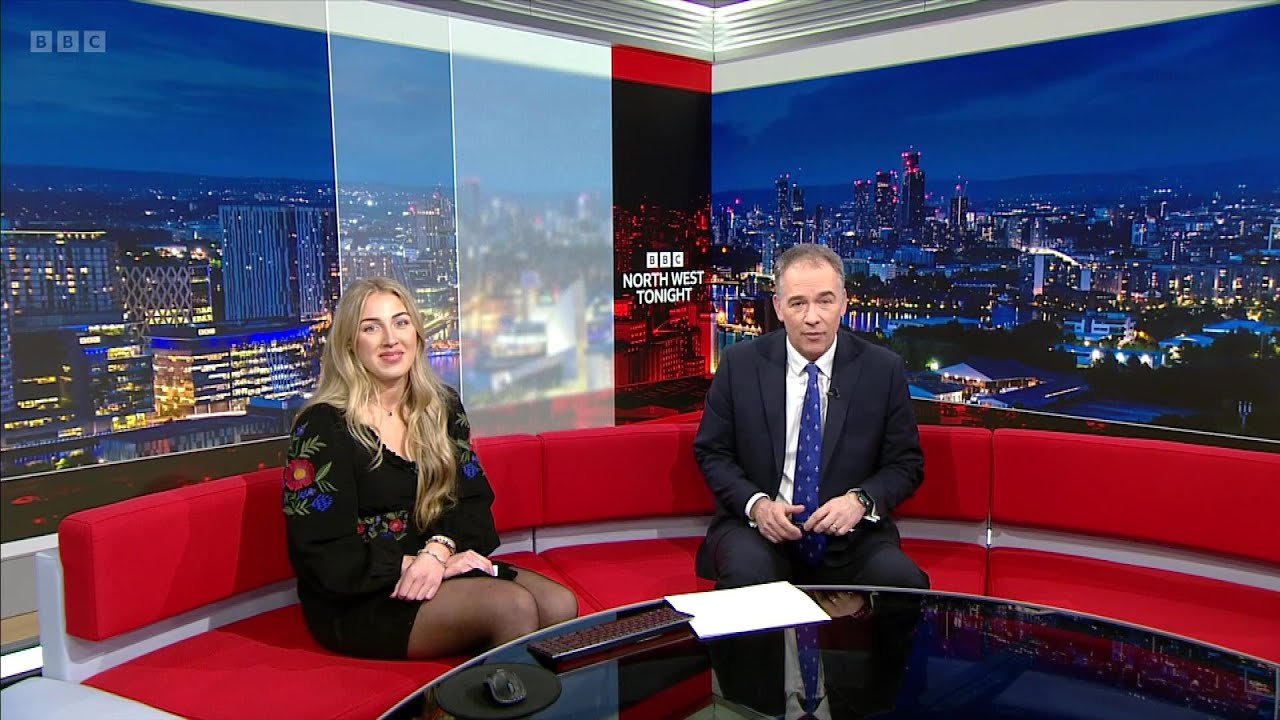 Molly Brewer - North West Tonight Weather 05Feb2025 - YouTube