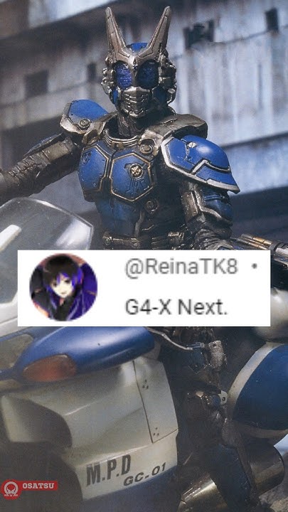 Kamen Rider G4-X Upgrade G3-X Untuk Menghadapi G1 di S.I.C. Hero Saga Kamen Rider Agito Project ...