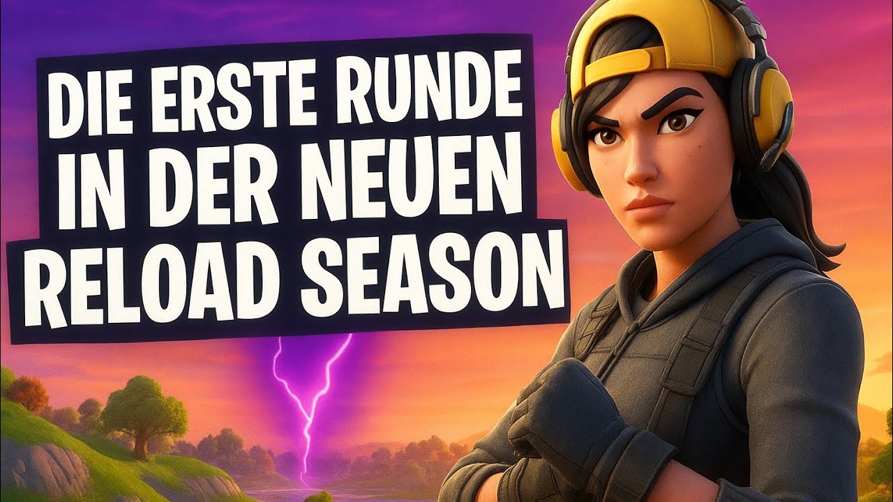 Die erste Runde in der Neuen Reload Season in Fortnite... - YouTube