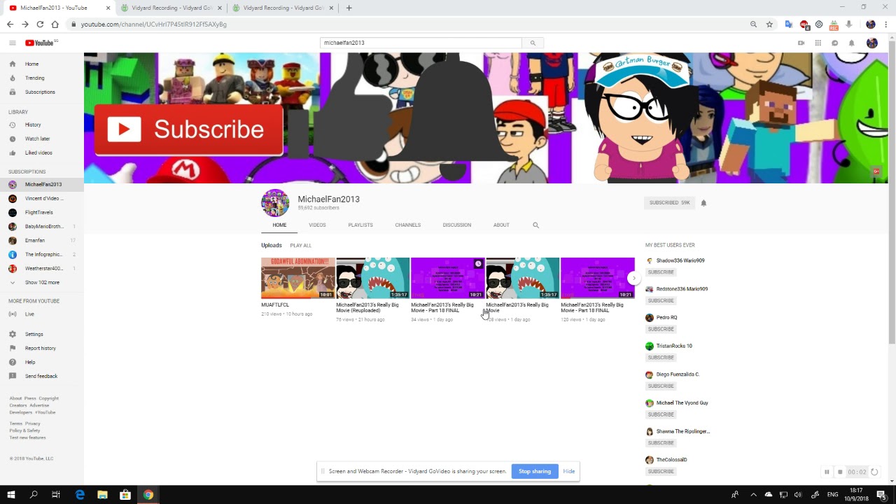 OMG! MichaelFan2013 Just Made An MUFTLFCL! - YouTube