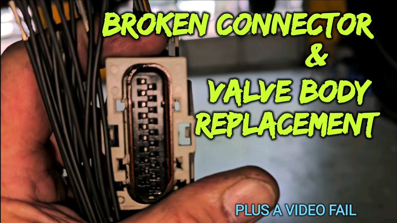 Fluid Inside Replacing A Broken Valve Body Connector. 2013 Ford Escape ...