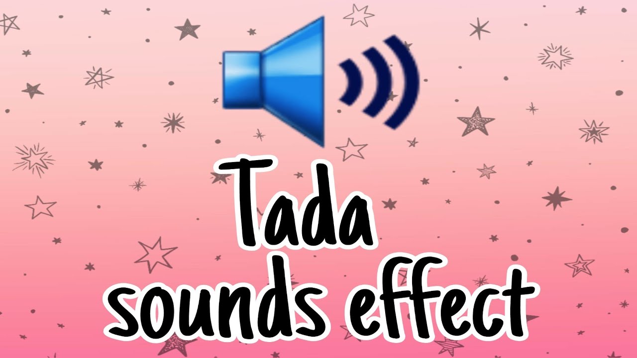 Tada! sounds effect - YouTube