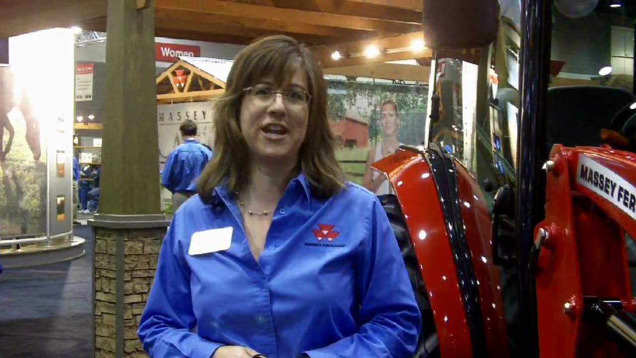 360 Degree View of the Massey Ferguson Exhibit at NFMS - YouTube