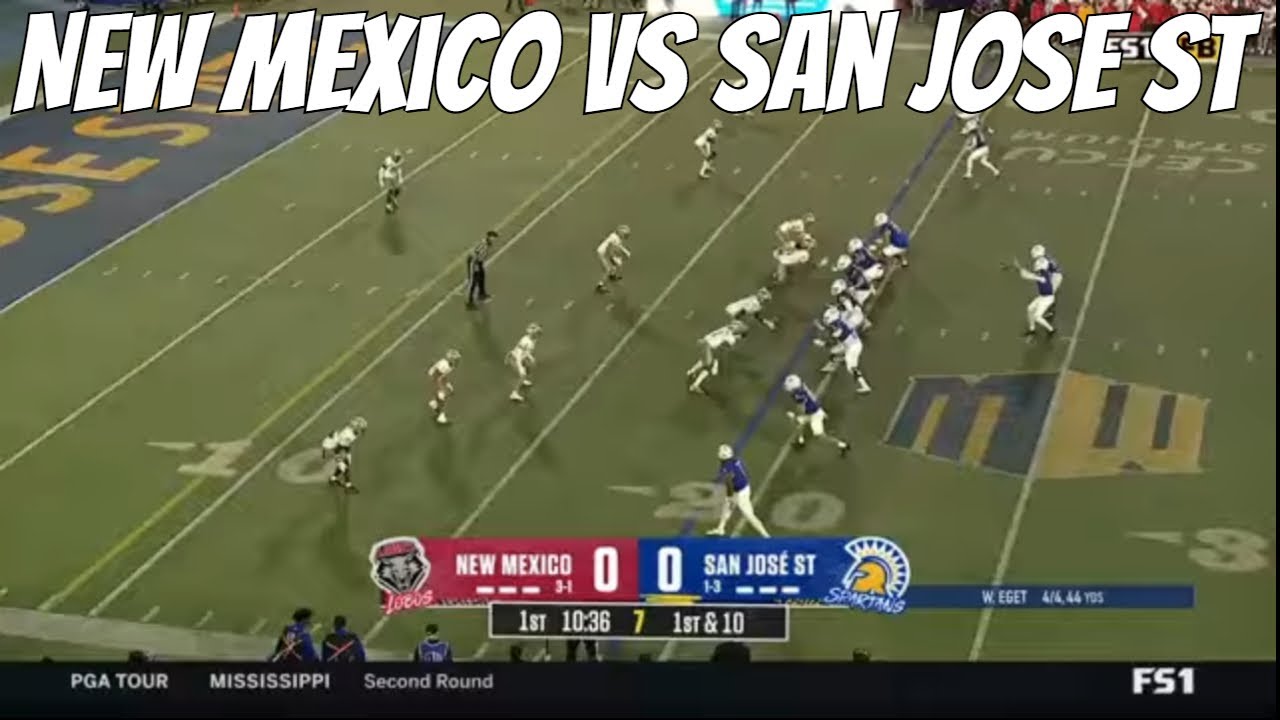 New Mexico vs San Jose State Full Game Highlights | College Football ...