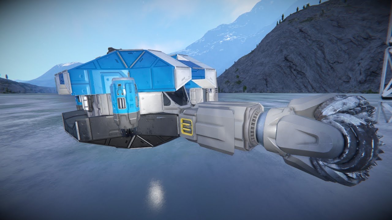 Space Engineers : S2 E1 : The pod miner - YouTube