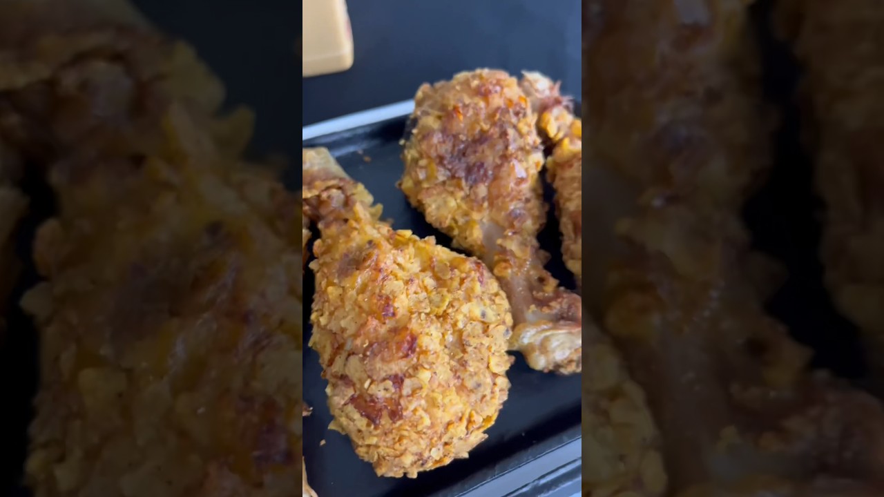 Pilons 🍗 poulet frit façon kfc #airfryer - YouTube