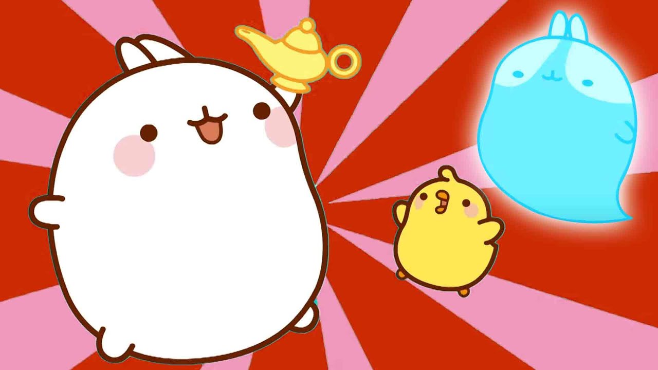 Adventures Of Molang | The Magic Lamp 🧞‍♂️ Molang and Piu Piu | Cartoon ...