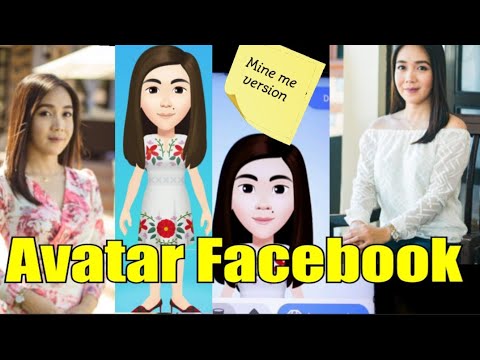 How to Create a Facebook Avatar/ Customize your sticker on messenger ...