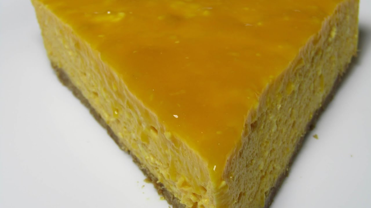 PIE DE MANGO SIN HORNO | CHAPIS - YouTube