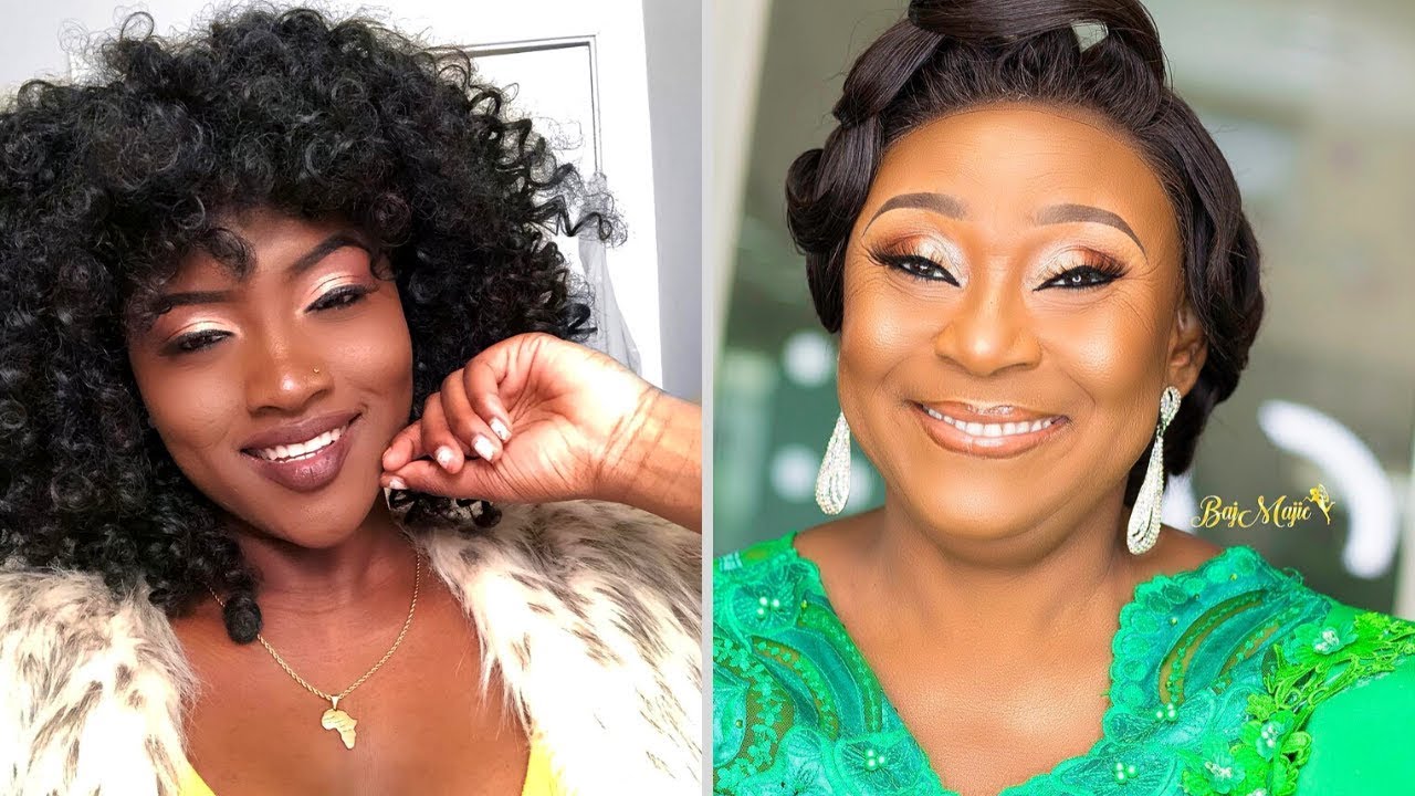 Black Women Makeup Tutorial Compilation 4 Youtube