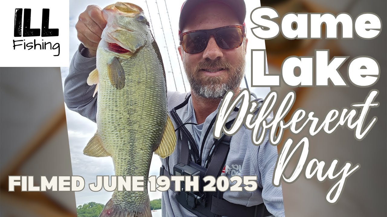 Same Lake, Different Day. ILL FISHING. Kayak Bass Fishing Tournament ...
