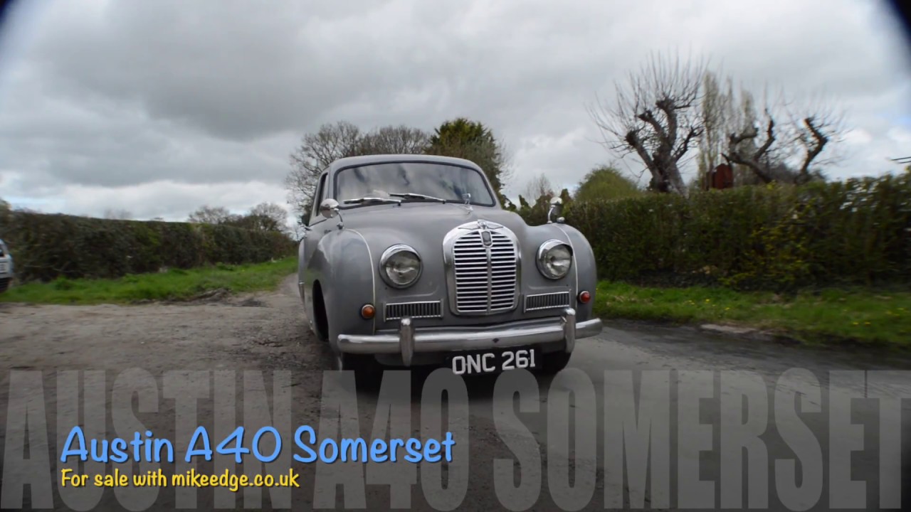 Austin A40 Somerset for sale with mikeedge.co.uk - YouTube