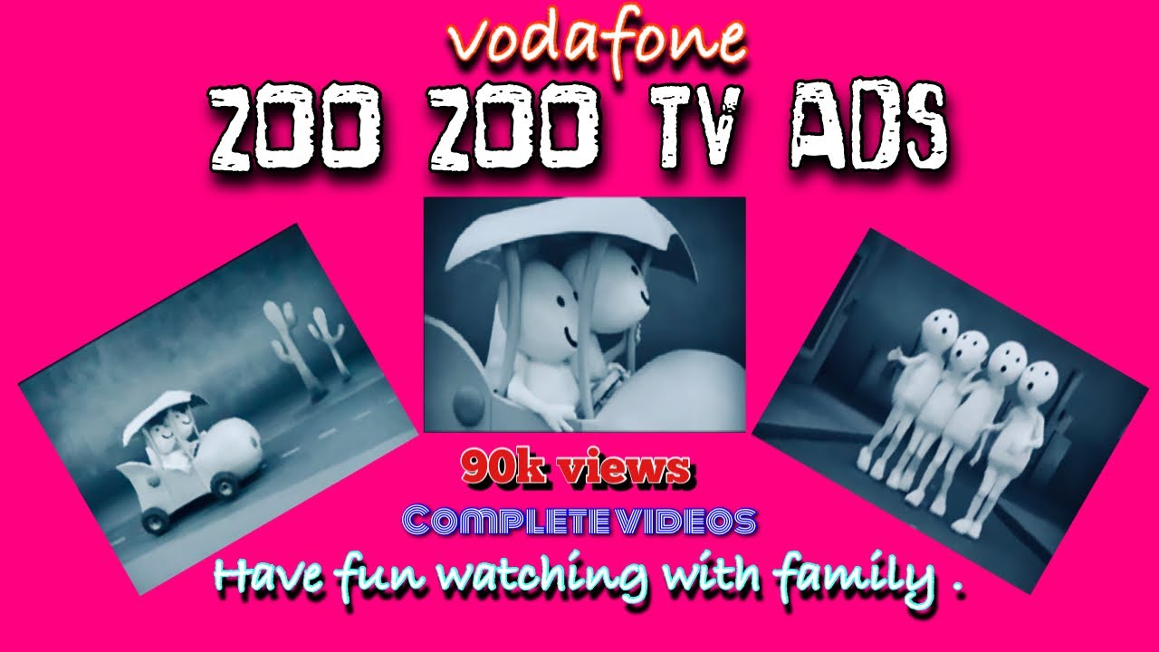 Comedy, Creative and Funny Vodafone Zoozoo full videos. - YouTube