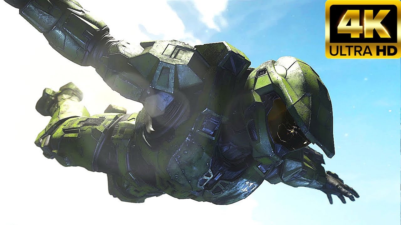 Master Chief HALO JUMP Action Scene (2024) 4K ULTRA HD - YouTube