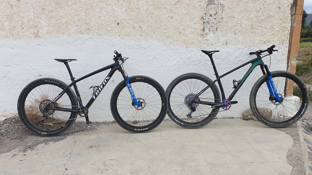 Cuadros de carbono de AliExpress Trifox SDY20 vs Lexon Supra montajes y ...