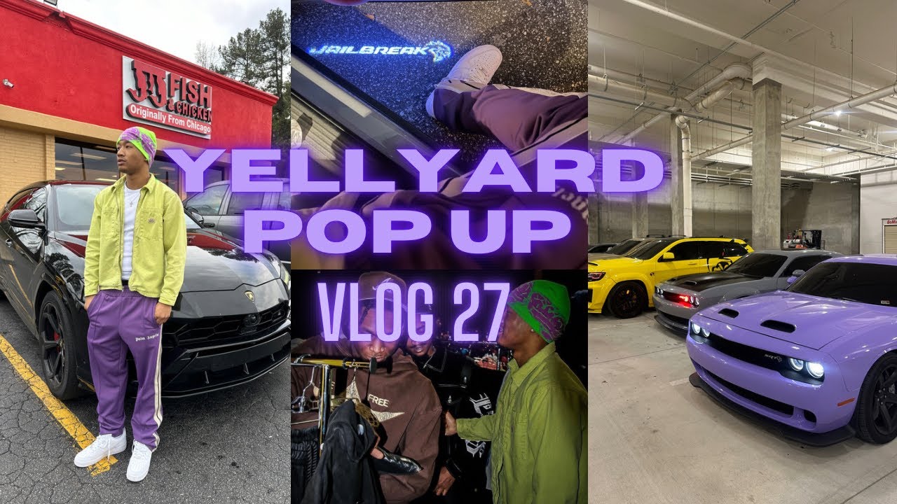 I WENT TO THE YELLYARD POP UP | VLOG 27 - YouTube