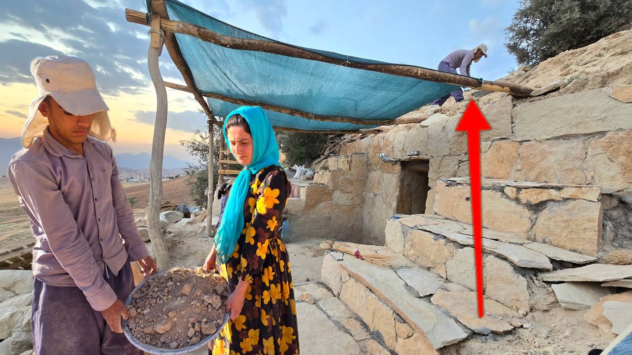 Nomadic Naturalist Lady: Excavation to Design The Magic Cave Rooftop ...